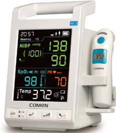 Comen - NC3 - Monitor de Signos Vitales NC3 (PAMI, SPO2, TEMP) | StomaBags.cl