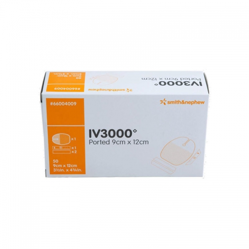 Smith & Nephew - 037-04213 - Aposito Iv3000 1-Hand 9Cmx12Cm Cja X 50 ...
